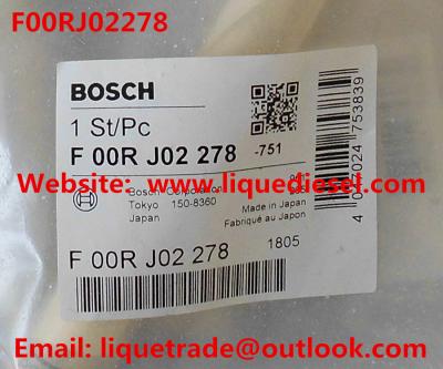 China BOSCH Genuine F 00R J02 278 Control Valve F00RJ02278 for 0445120058 Injector for sale