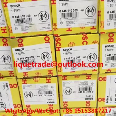 China BOSCH Common Rail Injector 0445110059 0 445 110 059 High Pressure Diesel Fuel Injector for sale