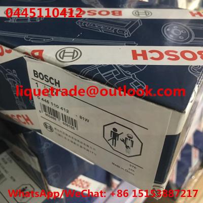 China Bosch Common Rail Fuel Injector 0445110412 0 445 110 412 Diesel Engine Part for sale