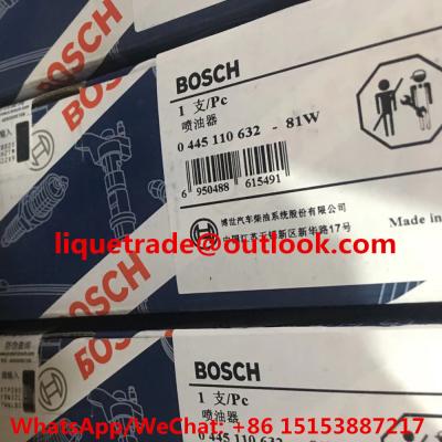 China BOSCH Common Rail Injector 0445110632 0 445 110 632 Genuine New Diesel Fuel Injector for sale