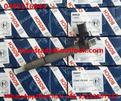 China BOSCH Common Rail Injector 0445116043 Genuine New 0 445 116 043 160MPa for sale