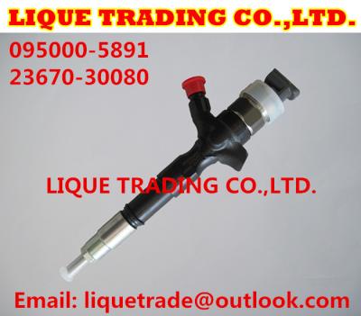 China DENSO Common Rail Injector 095000-5890 5891 for Toyota 23670-30080 23670-39135 for sale
