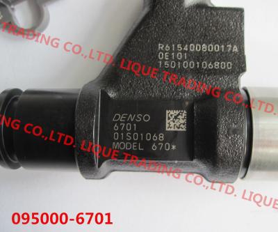 China DENSO Common Rail Injector 095000-6700 6701 for SINOTRUK HOWO VG61540080017A for sale
