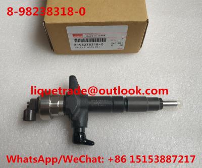 China DENSO Common Rail Injector 8-98238318-0 8982383180 for ISUZU 4JJ1 Engine 095000-6980 for sale