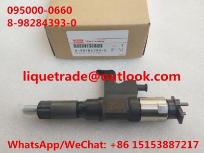 China DENSO Common Rail Injector 095000-0660 8982843930 for ISUZU 4HK1 6HK1 Engine for sale