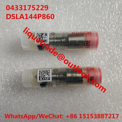 China BOSCH Common Rail Injector Nozzle DSLA144P860 0433175229 0 433 175 229 for sale