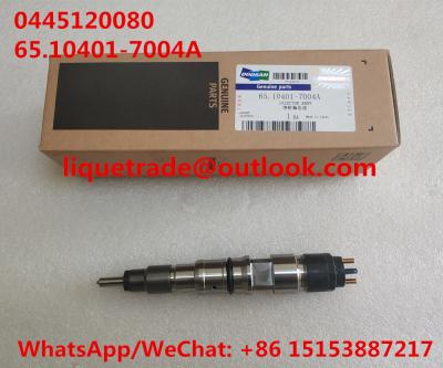 China BOSCH Common Rail Injector 0445120080 for DAEWOO DOOSAN DL06S 65.10401-7004A for sale