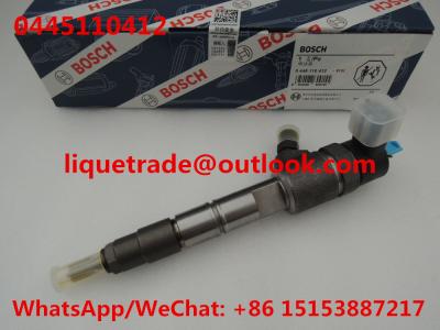 China BOSCH Common rail injector 0445110412 , 0 445 110 412  FUEL INJECTOR 0445 110 412 for sale