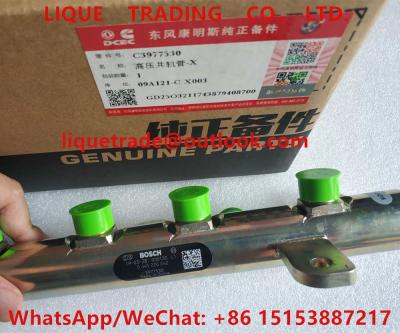 China BOSCH Common Rail Fuel Rail 0445226042 3977530 for Cummins ISDE Engine for sale