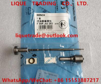 China BOSCH Overhaul Kit F00RJ03283 with DLLA152P1819 Nozzle for 0445120170 0445120224 Injectors for sale
