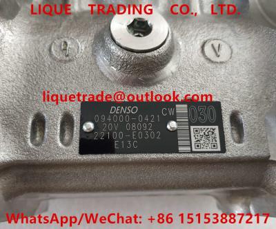 China DENSO Fuel Pump 094000-0420 22100-E0300 for HINO E13C Engine 24V for sale