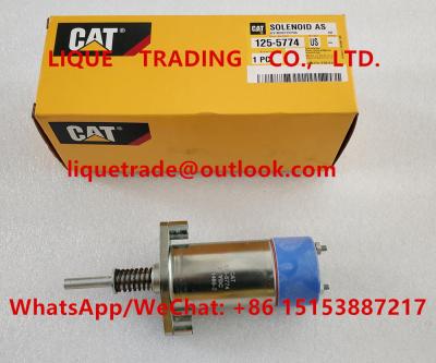 China CAT Fuel Shutoff Solenoid AS 125-5774 1255774 12V 24V Original Replacement for sale