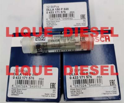 China BOSCH Injector Nozzle DLLA150P848 0433171576 Diesel Fuel Nozzle 150 Degree for sale