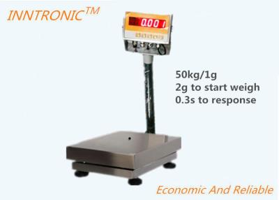 China 50kg RS485 Counting Industrial Weighing Scales With Stainless Steel Platform 300x400mm for sale
