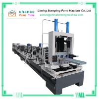 China Automatic Purlin Roll Forming Machine with Chain Transmission and PLC Control for Producing Various Sizes of C and Z Purlin Profiles for sale