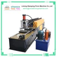 China Omega Profile Drywall Light Gauge Keel Steel Frame Roll Forming Machine for sale