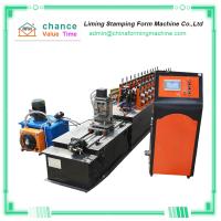 China Light Steel Ceiling Material V Stud and Track Cold Roll Forming Machine for sale