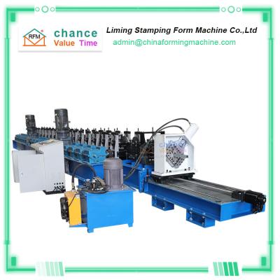 China Solar Panel Steel Bracket Photovoltaic Roof Steel Strut Roll Forming Machine for sale