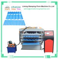 China Full Automatic Three Layer Metal Roofing Sheet Making Roll Forming Machine for sale
