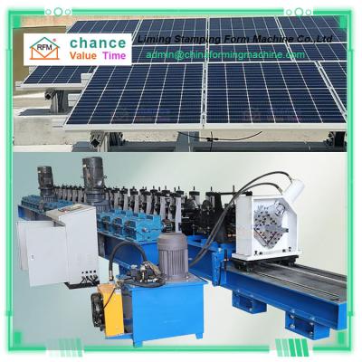 China Hebei Liming Solar Panel Steel Bracket Photovoltaic Roof Strut Roll Forming Machine for sale