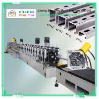 China Photovoltaic Support C Channel Strut Solar Panel Mounting Structure Roll Forming Machine for sale