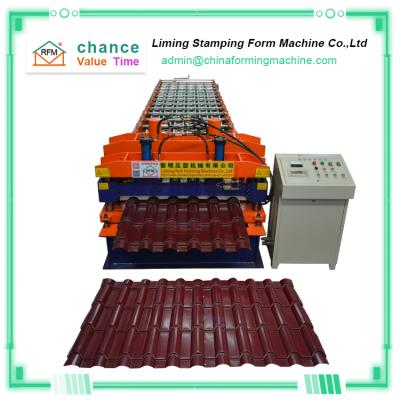 China Roof Tile Making Machine/Glazed Roof Tile/Glazed Panel Roll Forming Making Machine Manufacturers for sale