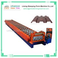 China Galvanised Floor Decking Roll Forming Machine for sale