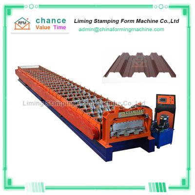 China Galvanised Floor Decking Roll Forming Machine for sale