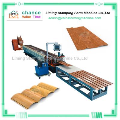 China 9.0mx1.1mx1.5m Metal Wall Panel Machine for sale