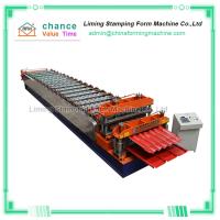 China Double Layer Deck Roofing Sheet Roll Forming Machine for sale