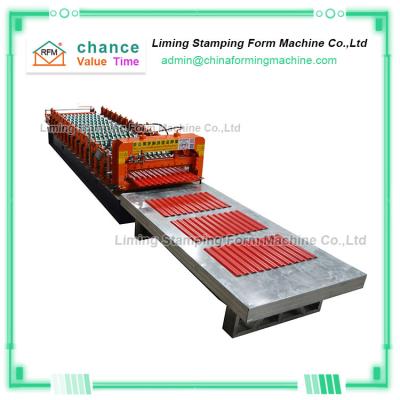 China 18m/min Corrugated Roll Former , 4.5tons Roof Tiles Making Machine for sale