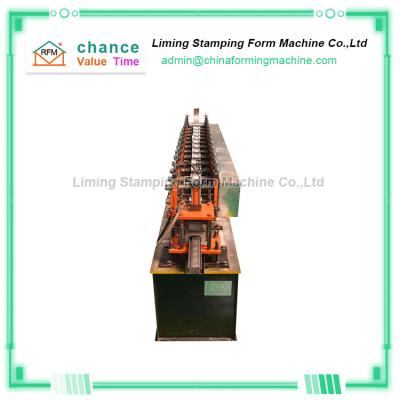 China Embossing Shutter Roll Forming Machine , GI Metal Sheet Forming Machine for sale