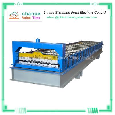China Colored Steel Rolling Shutter Machine 22 Forming Steps for sale