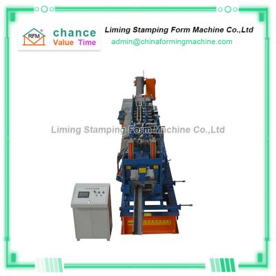 China G450 Cz Purlin Roll Forming Machine 12 Rows 9500x800x1200mm for sale