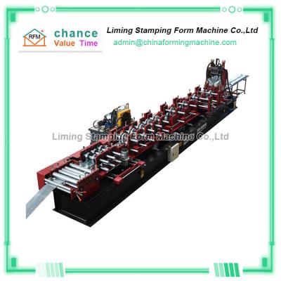 China 18 Stands Purlin Roll Forming Machine 60 Seconds Quick Change for sale