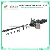 China Cr12 C Channel Rolling Machine ,15kw C&Z Purlin Forming Machine for sale