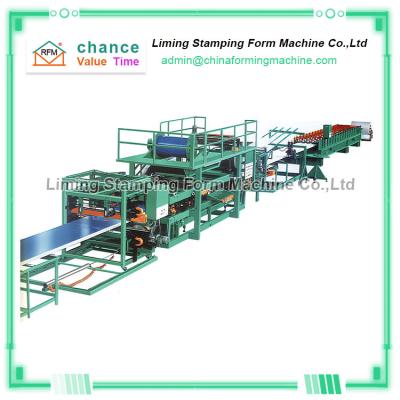 China 5m/min Sandwich Panel Production Line Easy Operate for sale