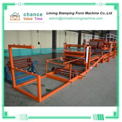 China W1200mm Sandwich Panel Production Line 30kw High precision for sale