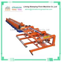 China Q345 highway guardrail making machine , LIMING Guardrail roll forming equipment for sale