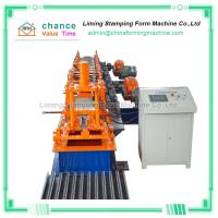 China 7.5KW Cr12mov Rack Metal Roll Forming Machine Heavy Duty for sale