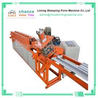 China steel GI Upright Roll Forming Machine For Supermarket Shelf for sale
