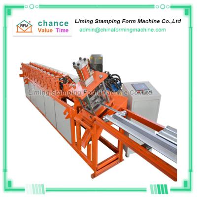 China steel GI Upright Roll Forming Machine For Supermarket Shelf for sale