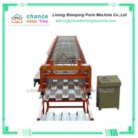 China 5.5kw Metal Deck Roll Forming Machine , 8m/min Floor Making Machine for sale