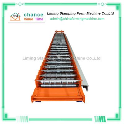 China 720 Metal Deck Forming Machine , Glazed Decking Forming Machine for sale