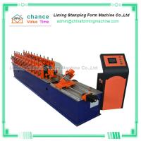 China Automatic Servo Cutting Metal Stud Track U Shape Light Steel Roll Forming Machine for sale