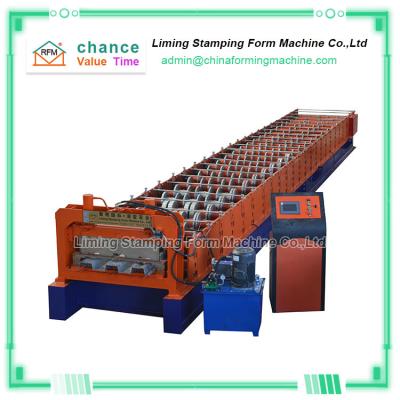 China 880 Steel Deck Roll Forming Machine 2mm accuracy for sale