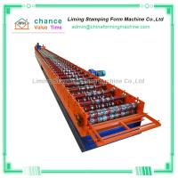 China Color Steel 380V Metal Deck Roll Forming Machine 20m/min for sale