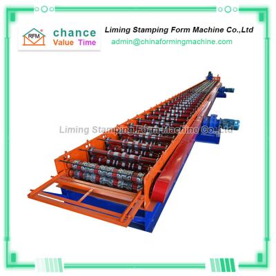 China 7T Floor Decking Forming Machine 28 stations HRC58 blade for sale