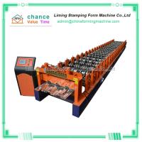 China 37KW Floor Deck Machine , 20Tons metal deck forming machine for sale