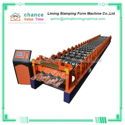 China 37KW Floor Deck Machine , 20Tons metal deck forming machine for sale